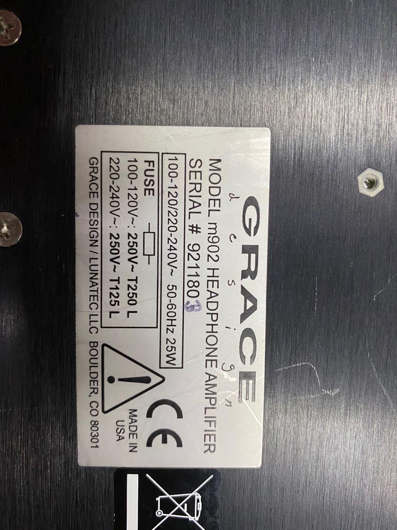 Grace M902 Headphone Amp and DAC, Audio, Other Audio Equipment on Carousell