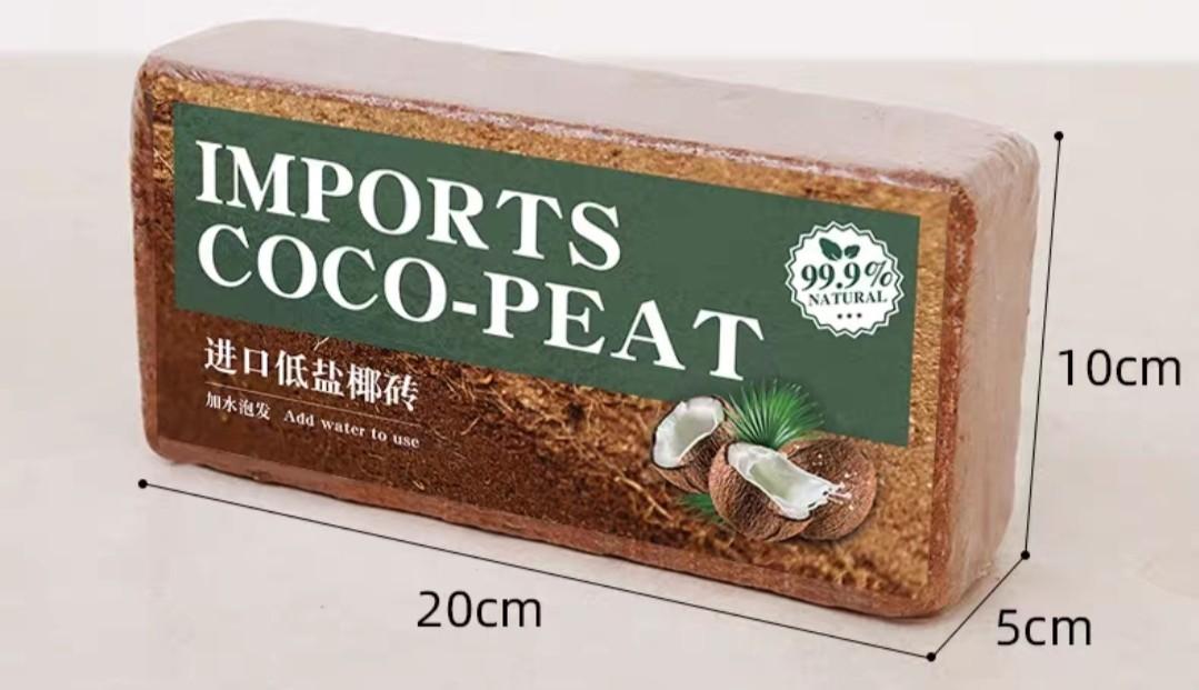 Import coco peat brick soil coconut plant, Furniture & Home Living ...