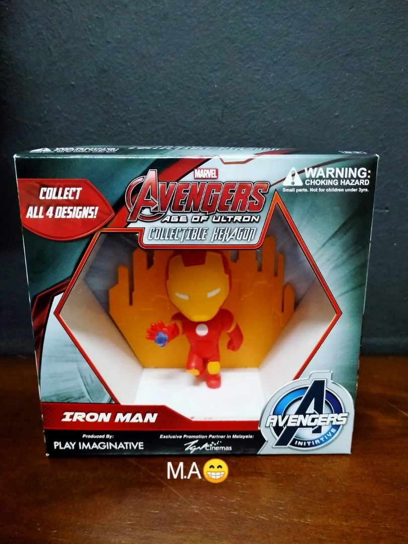 Ironman iron man marvel tgv cinema merchandise, Hobbies & Toys ...