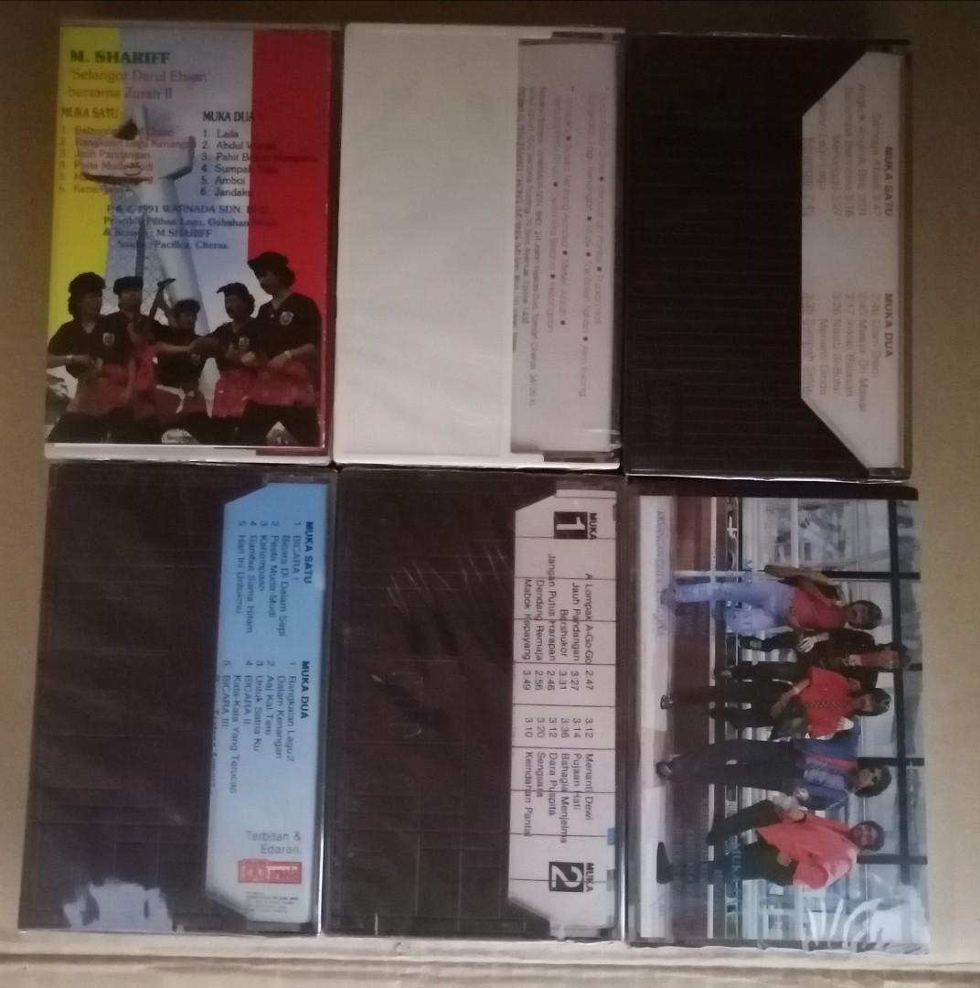Kaset Baru M.Shariff & The Zurah II Kaset Baru Stok Lama Masih ...