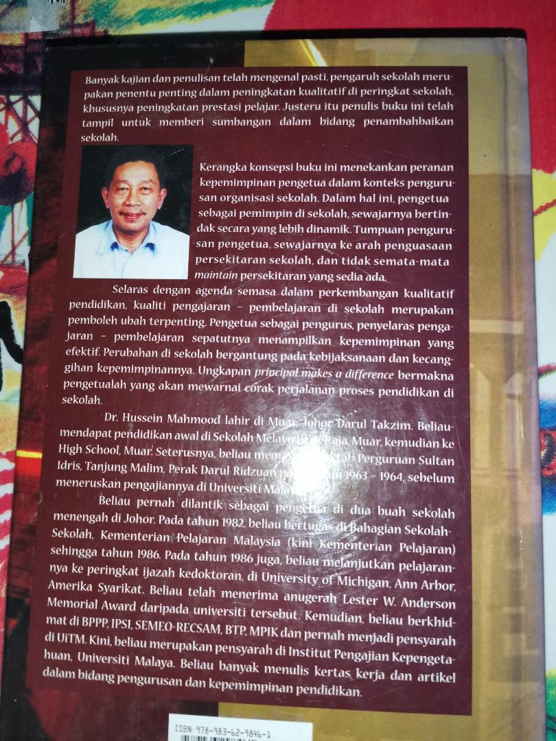 Kepimpinan dan Keberkesanan Sekolah., Hobbies & Toys, Books & Magazines ...