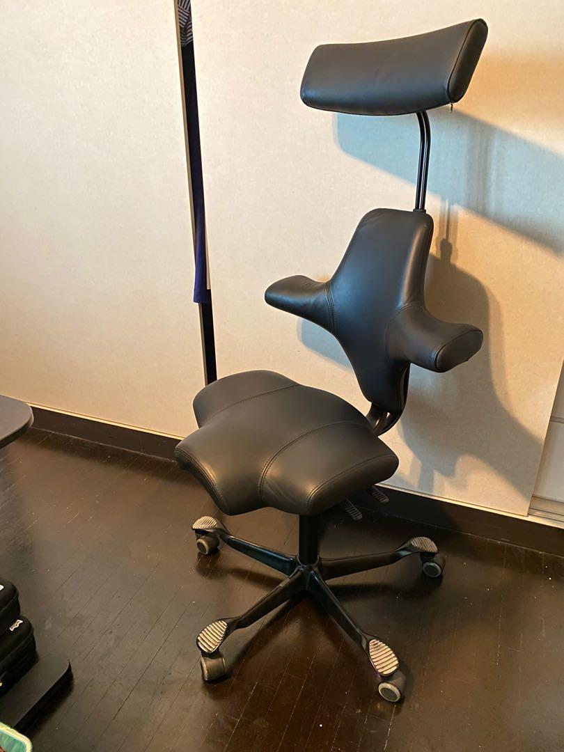 Leather Hag Capisco 8106 8107 Ergonomic Office Chair, Furniture & Home ...