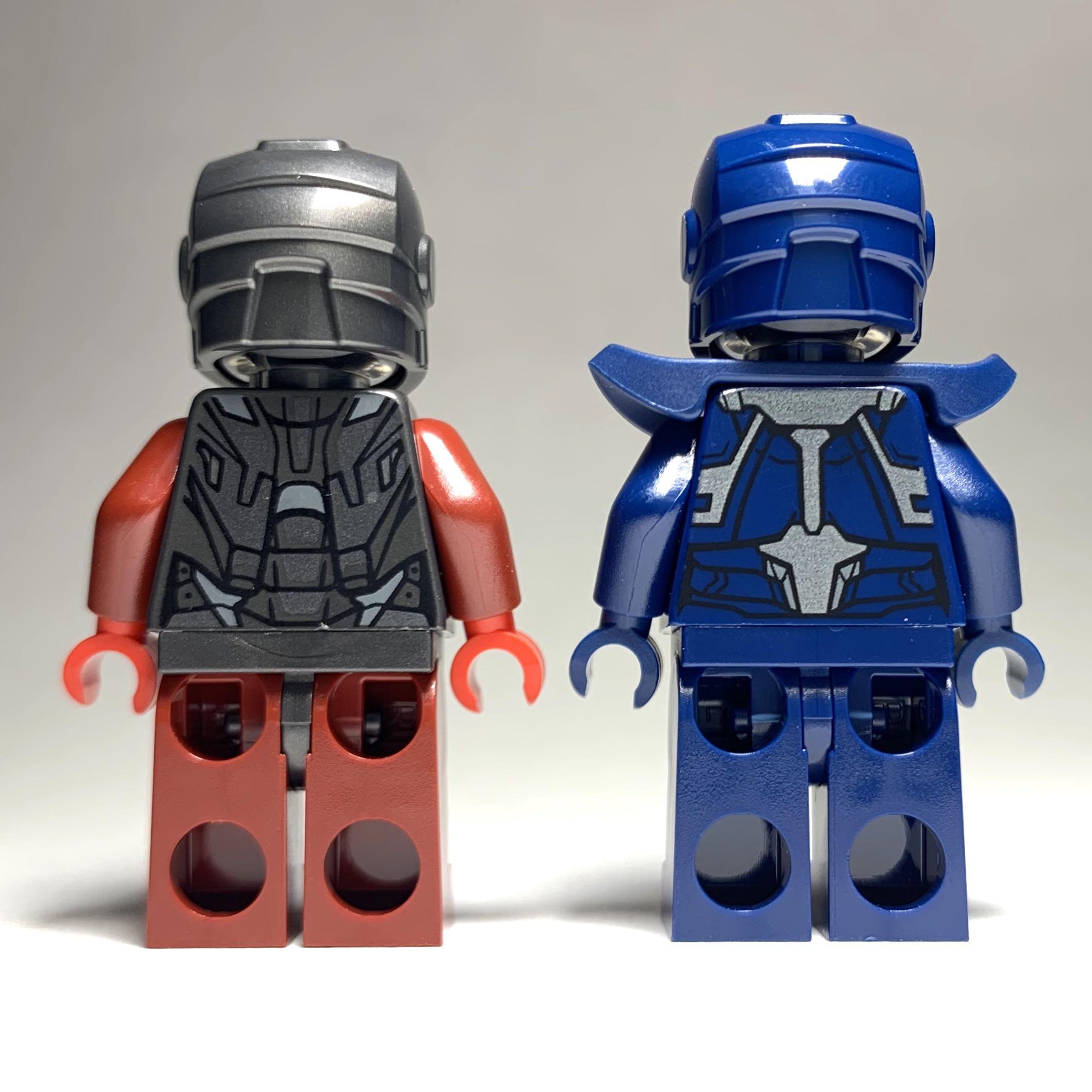 LEGO Iron Man Blazer Tazer Pair from Avengers Tower 76166, Hobbies ...