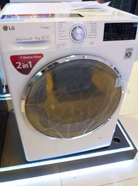LG FRONT LOAD WASHER DRYER COMBO 100% dry, TV & Home Appliances ...