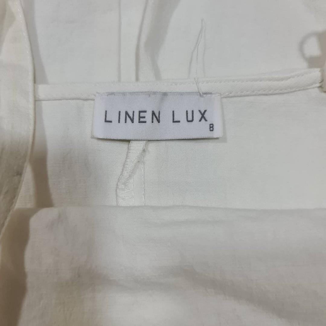 Linen Lux linen midi, Women's Fashion, Dresses & Sets, Dresses on Carousell