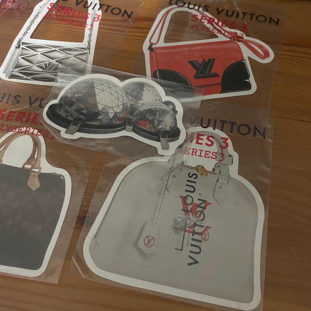 Louis Vuitton stickers, Women's Fashion, Bags & Wallets, Purses ...