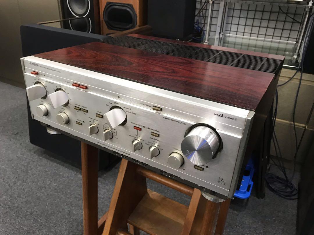 Luxman L550 Class A amplifier, Audio, Other Audio Equipment on Carousell