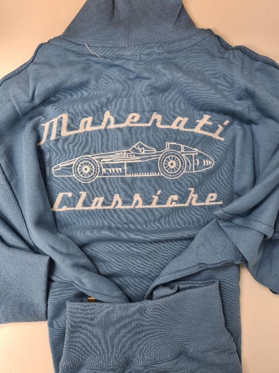 Maserati -Classic SweatShirt Light Blue, Men's Fashion, Coats, Jackets ...