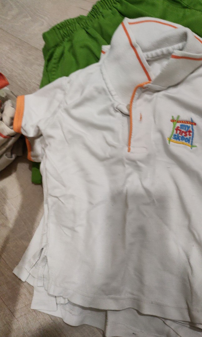 My first skool old version uniform to bless, Babies & Kids, Babies ...