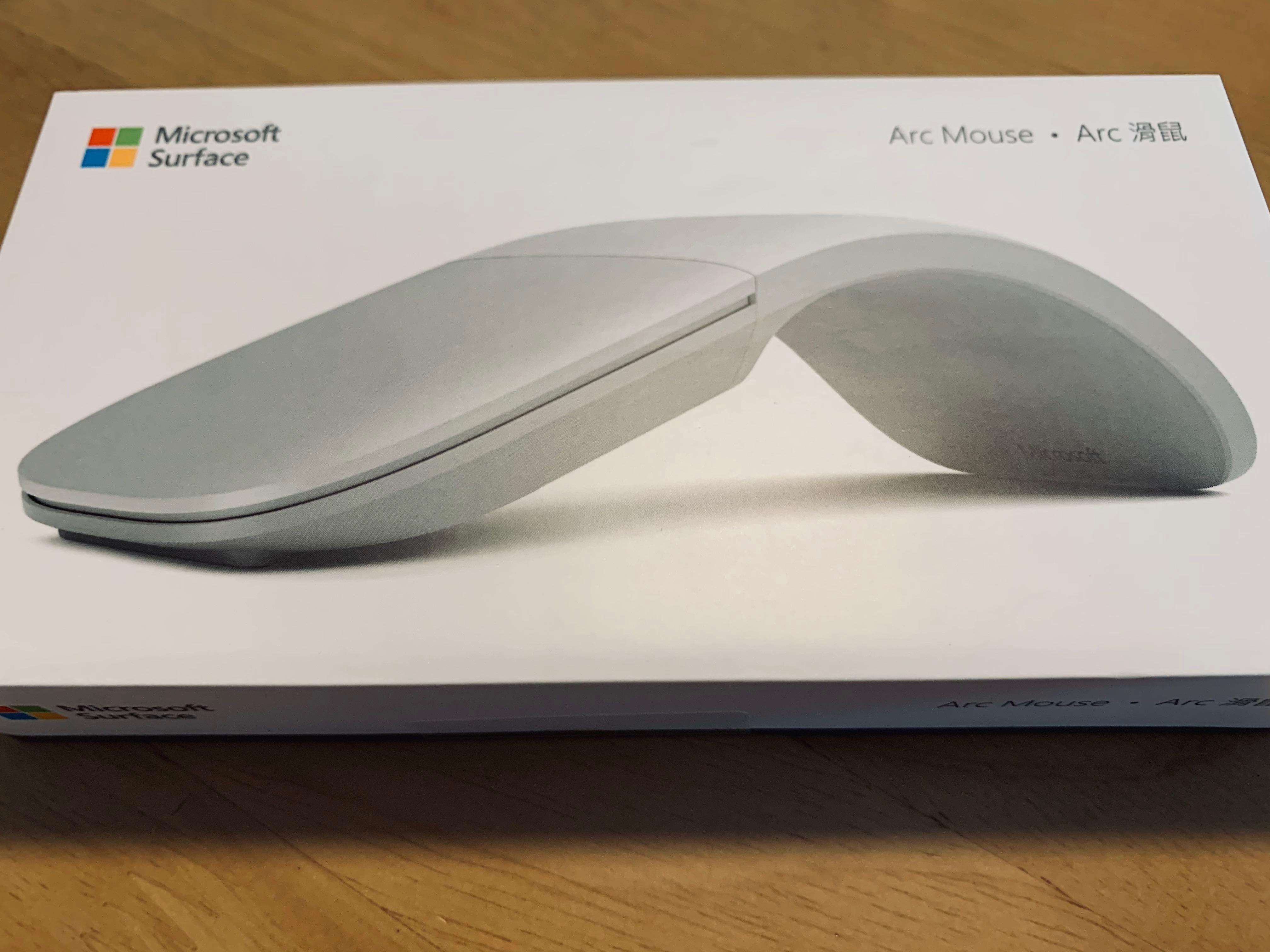New Microsoft Surface Arc Mouse - Light Grey, Computers & Tech, Parts ...