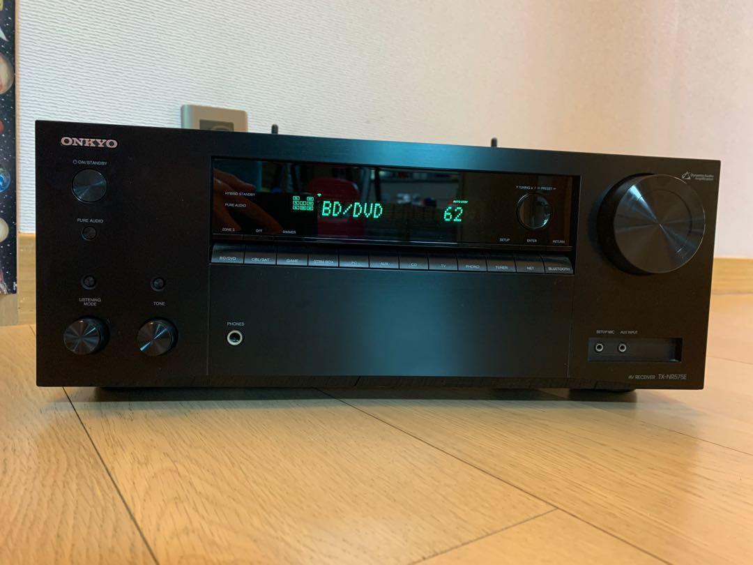 ONKYO TX-NR575e 7.2 channel Amplifier 擴音機, 音響器材, Soundbar、揚聲器、藍牙喇叭、耳擴 ...