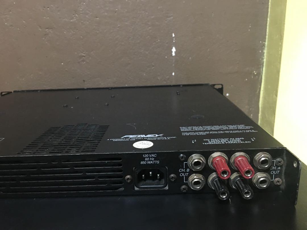 Peavey DPC 750 Power Amplifier, Audio, Soundbars, Speakers & Amplifiers ...