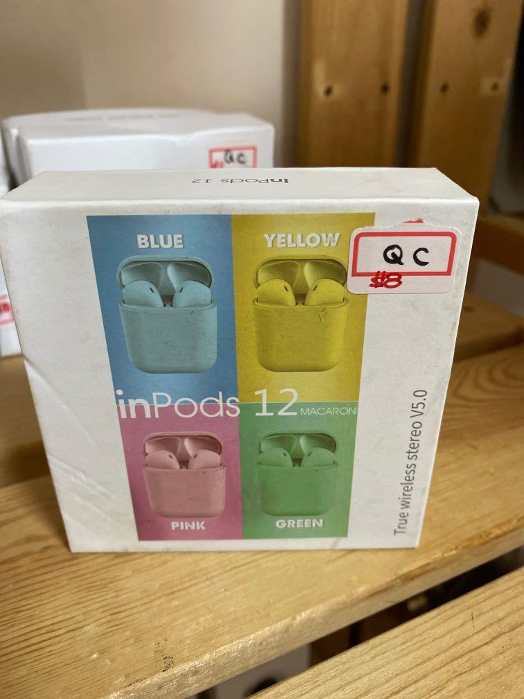 PINK inPods 12, Audio, Earphones on Carousell