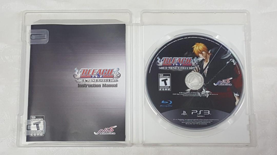 PlayStation 3 PS3 Bleach: Soul Resurrection, Video Gaming, Video Games ...