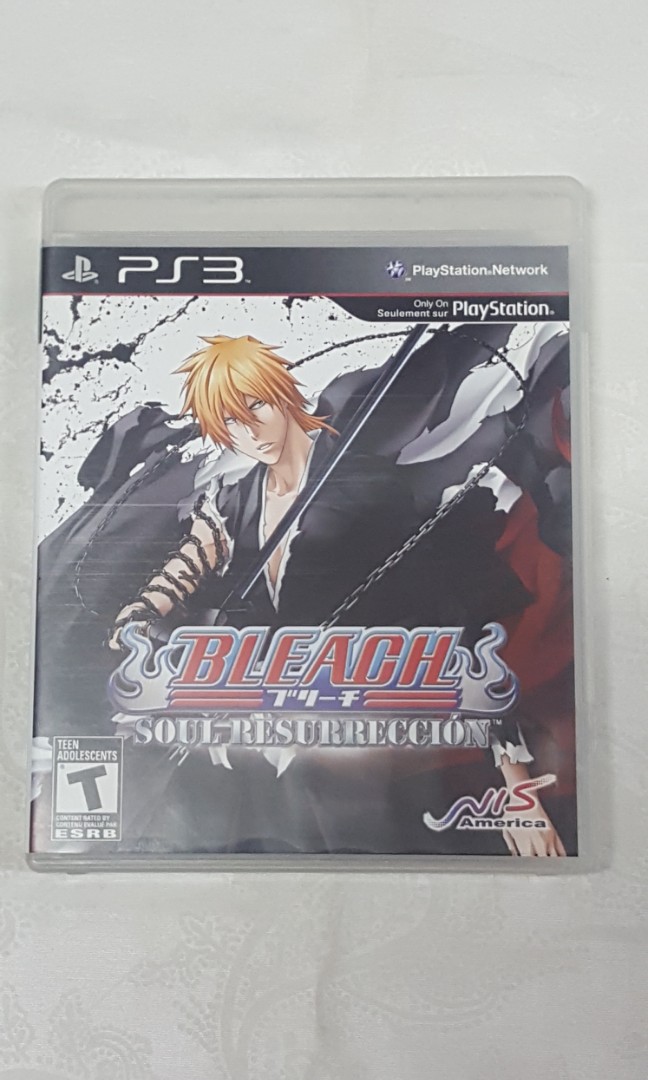 PlayStation 3 PS3 Bleach: Soul Resurrection, Video Gaming, Video Games ...