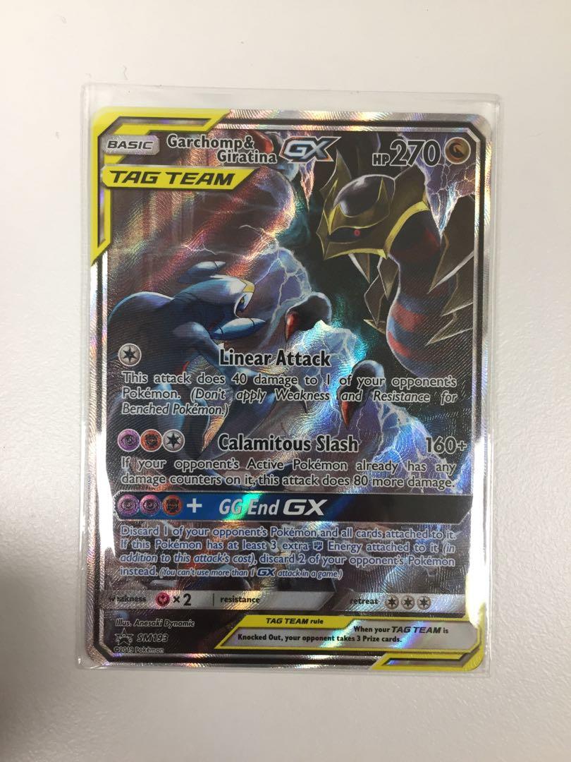 Pokemon Garchomp and Giratina GX tag team, Hobbies & Toys, Toys & Games ...