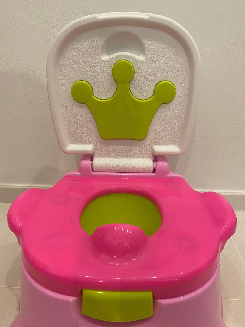 Pretty Pink Potty for your little princess, Babies & Kids, Bathing ...