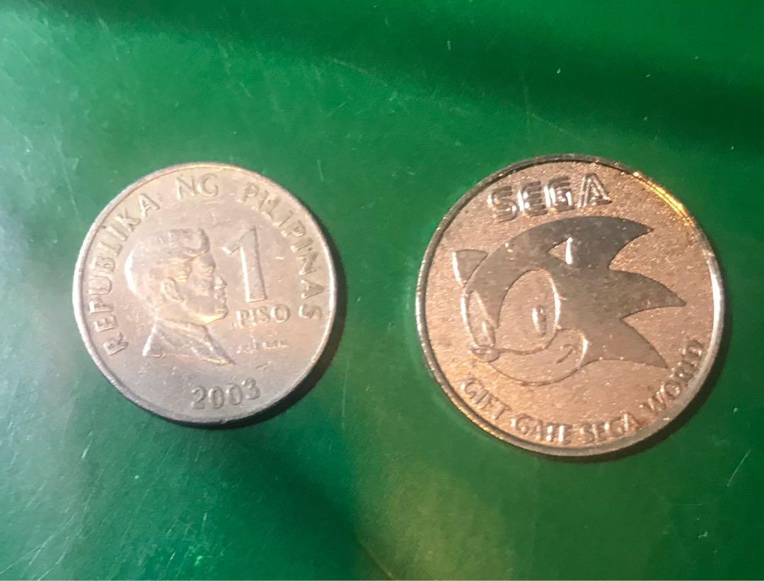 rare vintage Sonic the Hedgehog token, Hobbies & Toys, Memorabilia ...