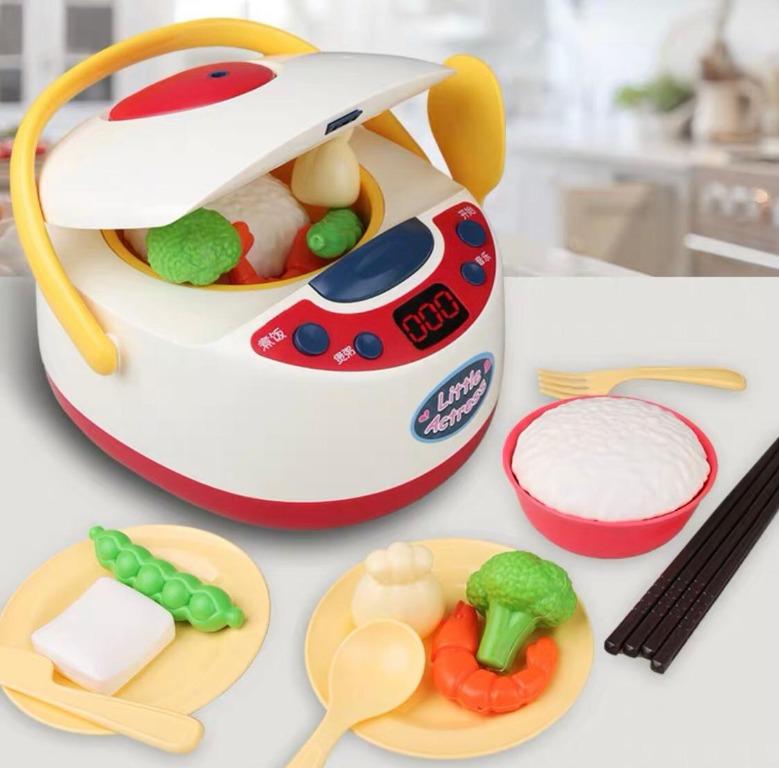 Rice Cooker Play Pretend Educational Set, Babies & Kids, Toys & Walkers ...