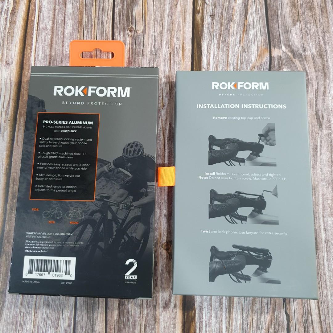 Rokform Pro Series Aluminium Mount, Sports Equipment, Bicycles & Parts ...