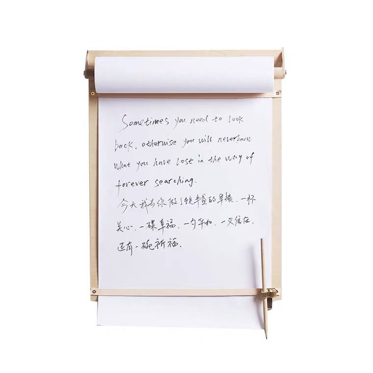 Roller wooden note board , Furniture & Home Living, Home Improvement ...