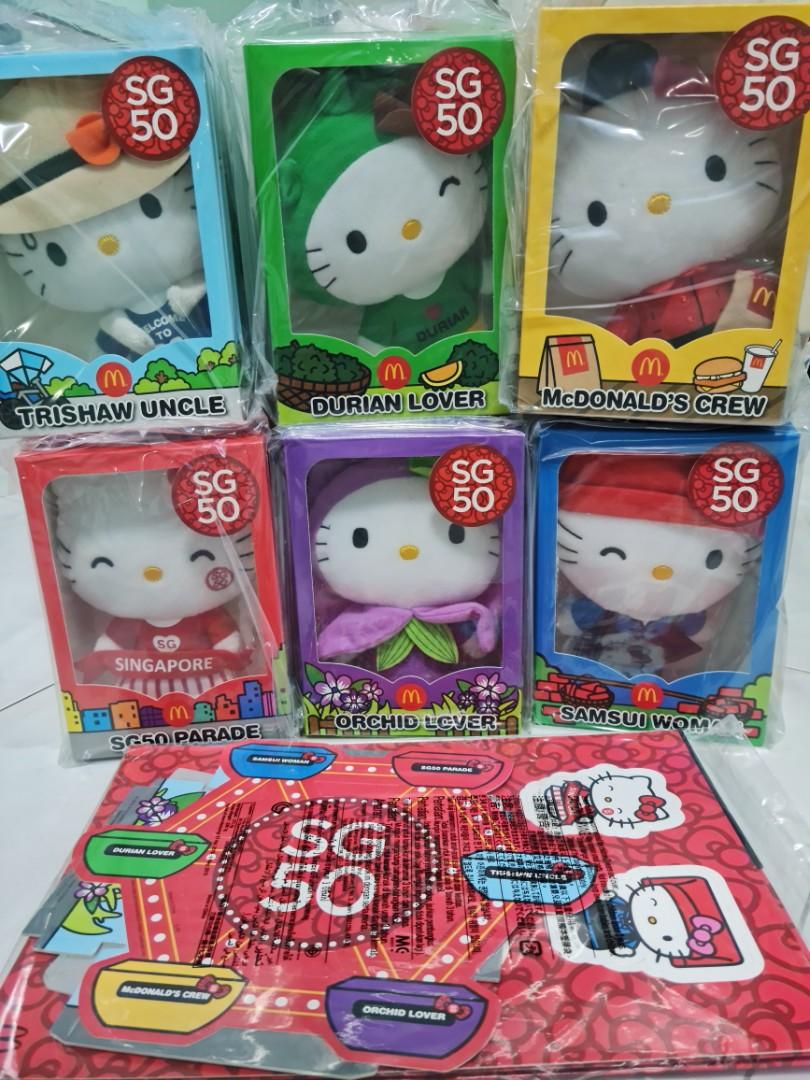 SG40 & SG50 Anniversary Hello Kitty Collection, Hobbies & Toys, Toys ...