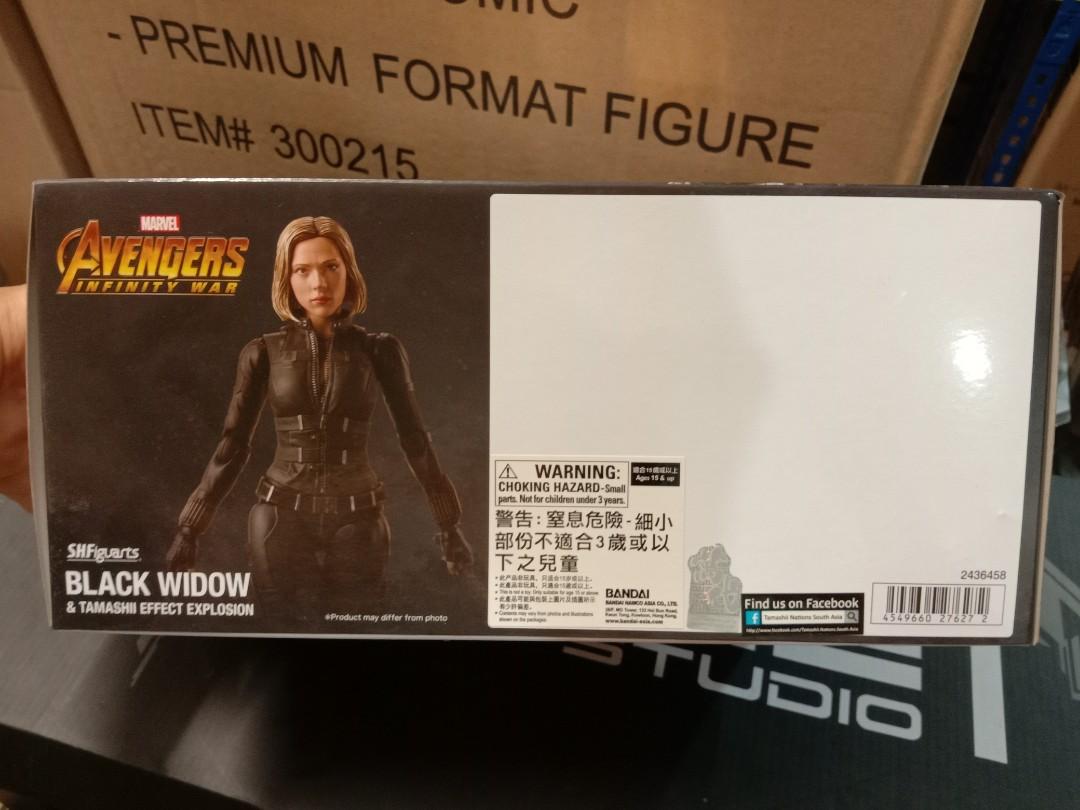 SHFiguarts Marvel Avengers Infinity War - Black Widow & Tamashii Effect ...