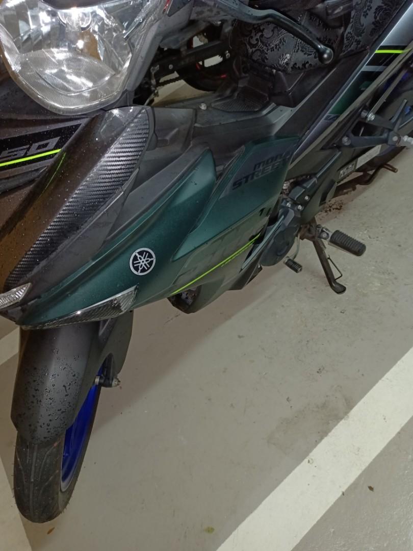 Sniper matte green coverset, Motorcycles, Motorcycle Accessories on ...