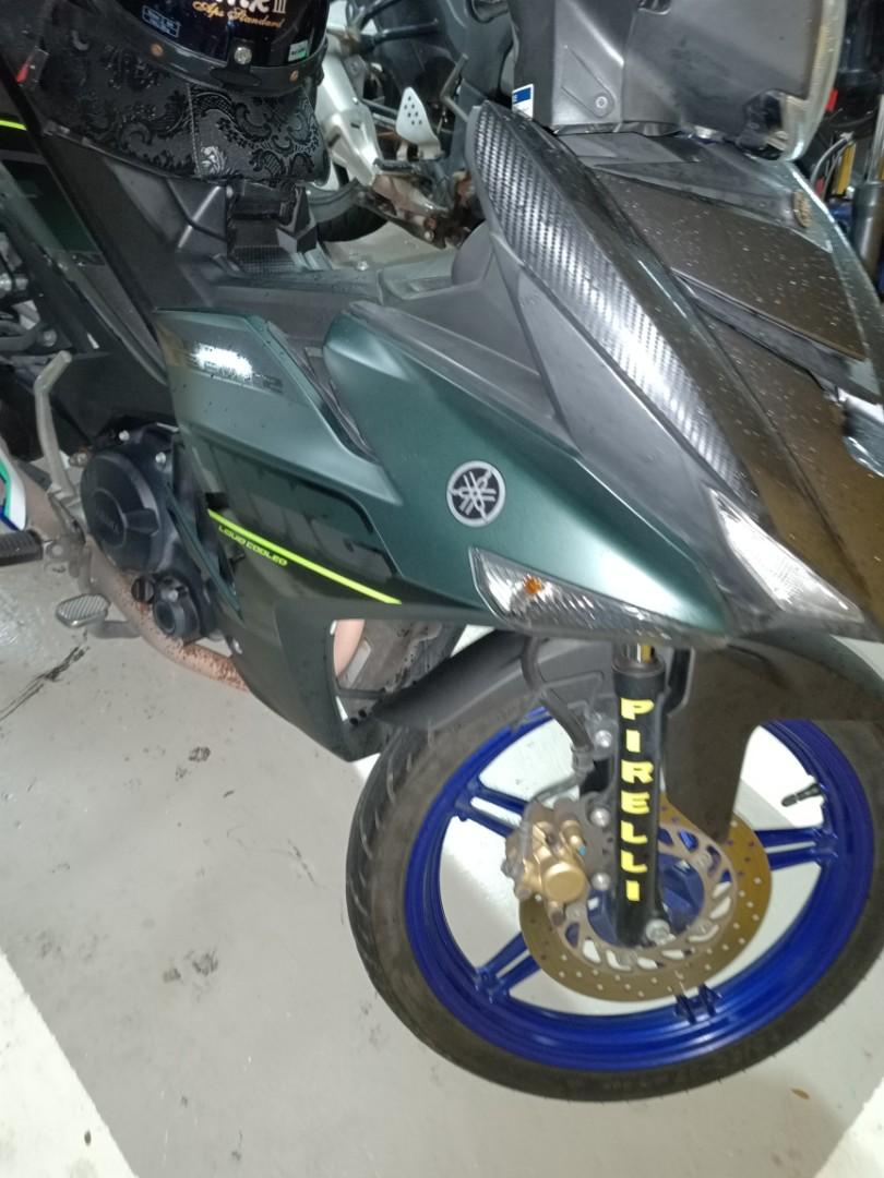 Sniper matte green coverset, Motorcycles, Motorcycle Accessories on ...