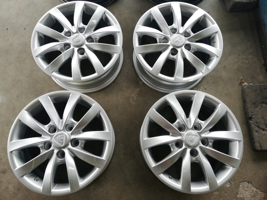 sport rim proton exora 15 inch original, Auto Accessories on Carousell