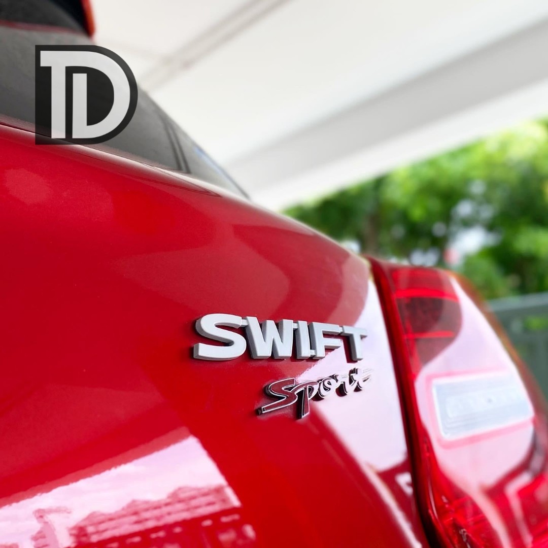 Suzuki Swift Dechrome Suzuki Swift Plastidip Logo Emblem Wording Matte ...
