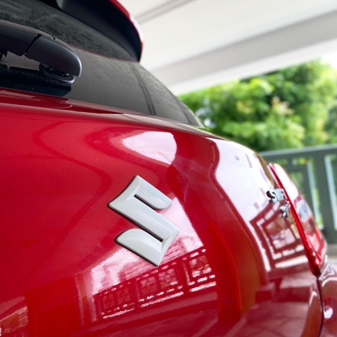 Suzuki Swift Dechrome Suzuki Swift Plastidip Logo Emblem Wording Matte ...