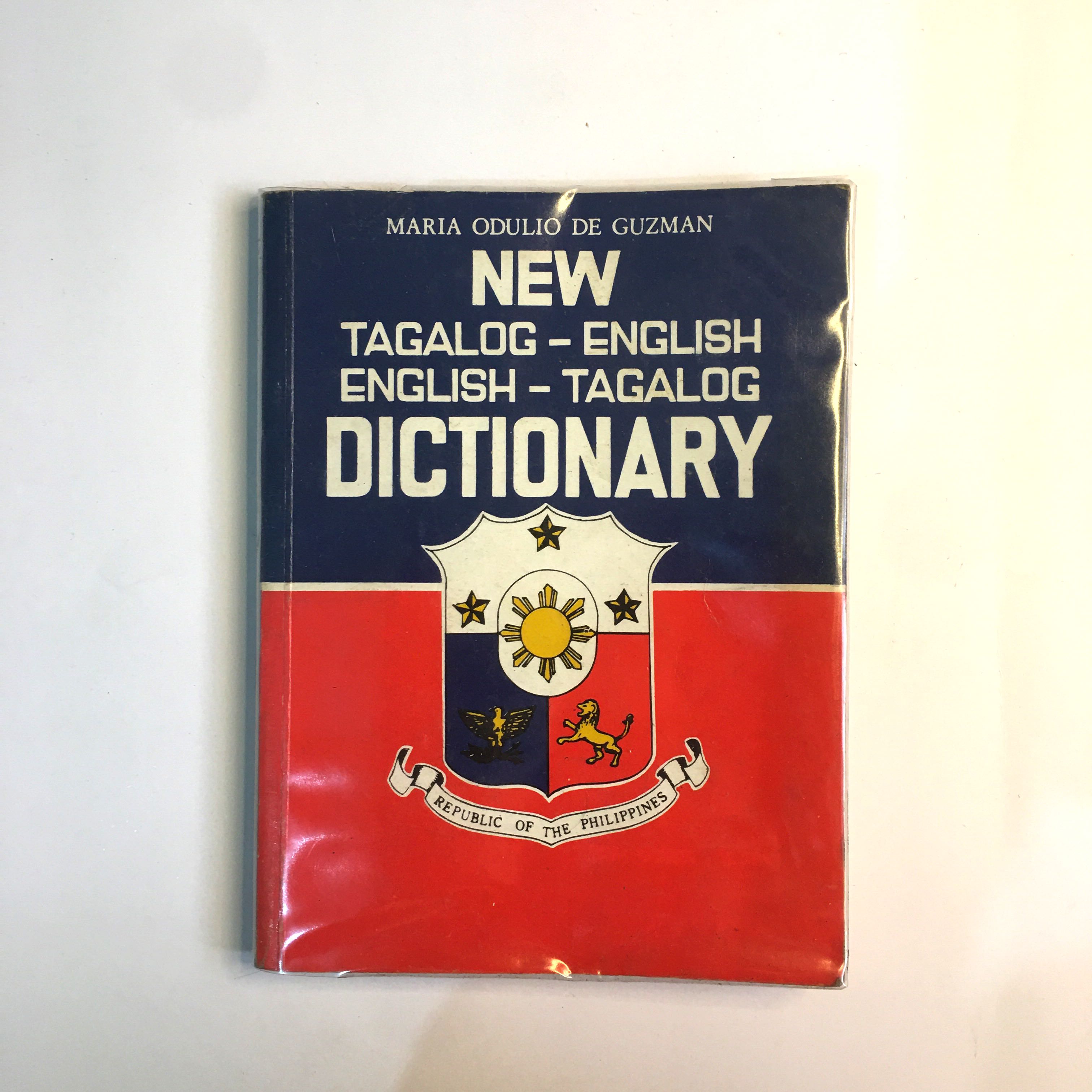 Tagalog Dictionary Phonics Book Centrum Online Shop The New