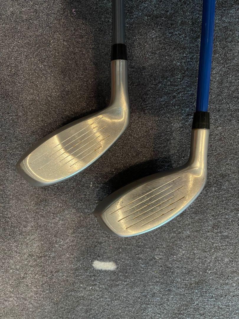 Taylormade Golf Rescue Dual Hybrids. No.3/19 degrees and No.4/22 ...