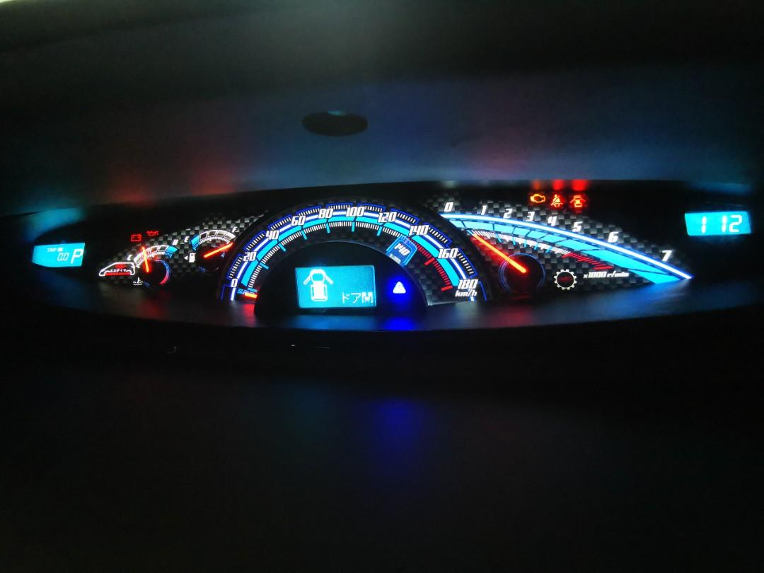Toyota Estima ACR50 Speedometer with central display, Car Accessories ...
