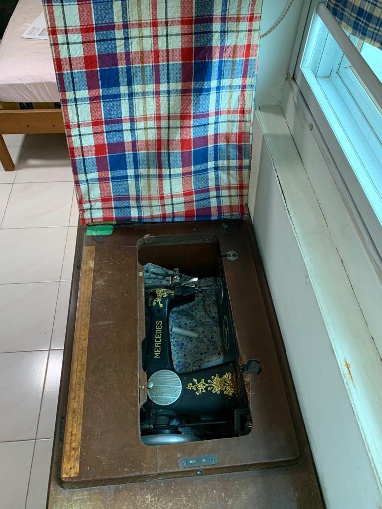 Vintage Mercedes Sewing Machine, Furniture, Others on Carousell