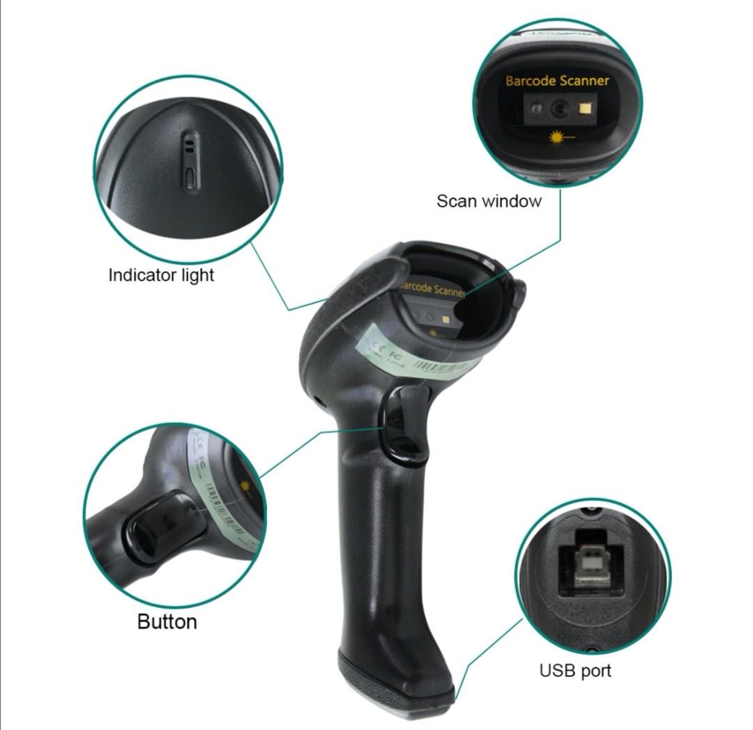 Wired/wireless QR code scanner for safe entry token, Mobile Phones ...