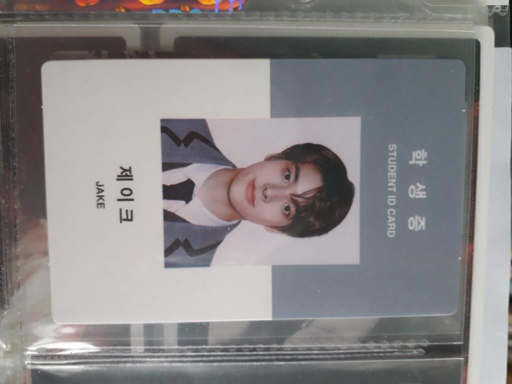 wtt jake sg id card nfs enhypen, Hobbies & Toys, Collectibles ...