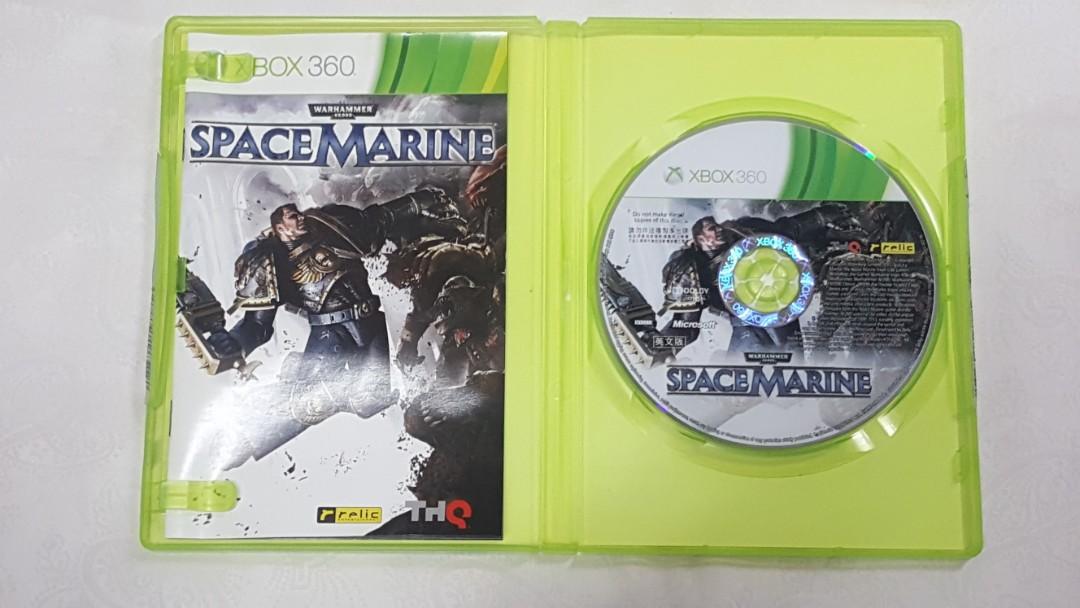 XBOX 360 Space Marine, Toys & Games, Video Gaming, Video Games on Carousell