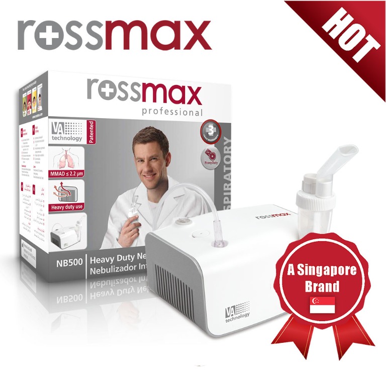 [02376] ROSSMAX Heavy Duty Piston Nebulizer NB500, Health & Nutrition ...