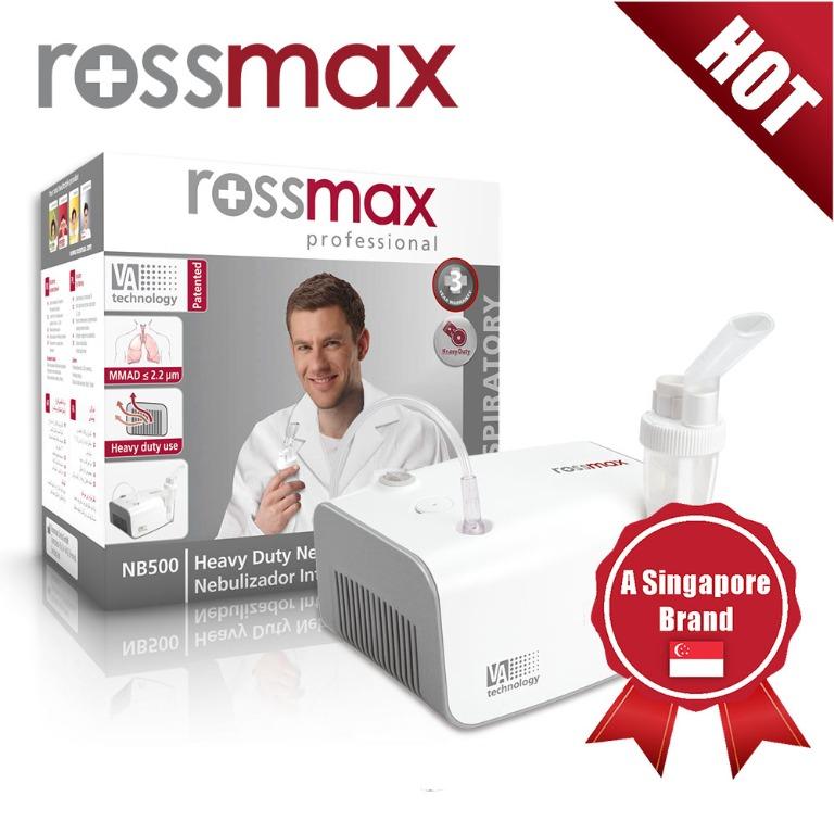 [02376] ROSSMAX Heavy Duty Piston Nebulizer NB500, Health & Nutrition ...