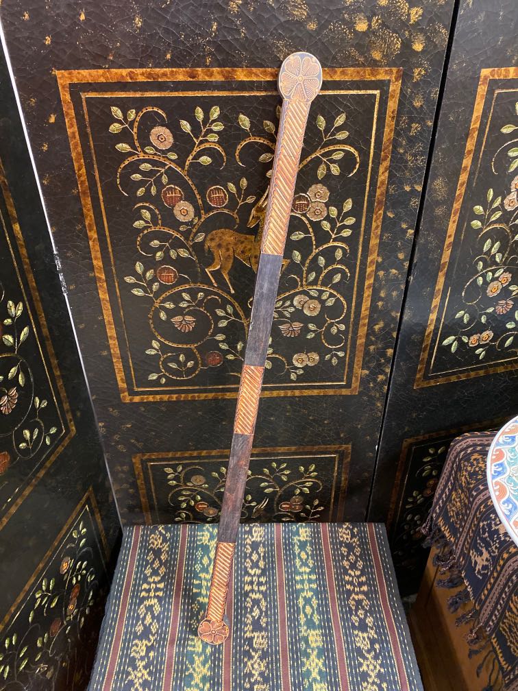 34” Itak wood, Furniture & Home Living, Furniture, Tables & Sets on ...