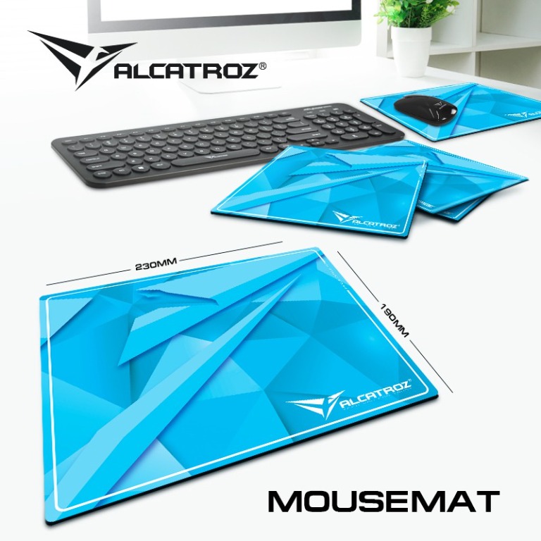 Alcatroz Mousemat (Standard Size), Computers & Tech, Parts ...