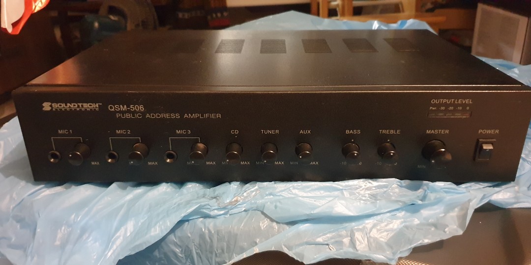 Soundtech QSM-506 PA Amplifier, Audio, Soundbars, Speakers & Amplifiers ...