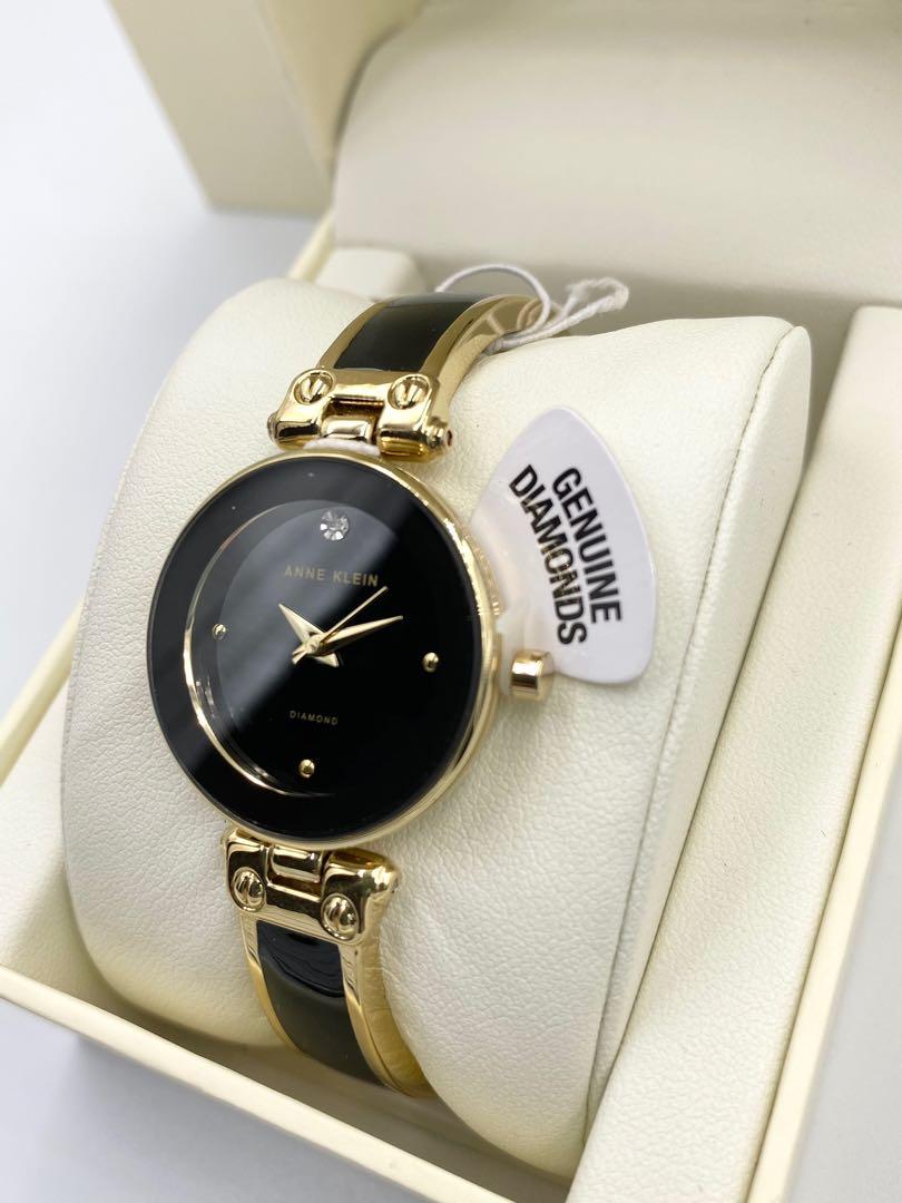 Anne Klein AK/1980BKGB, Women's Fashion, Watches & Accessories, Watches ...