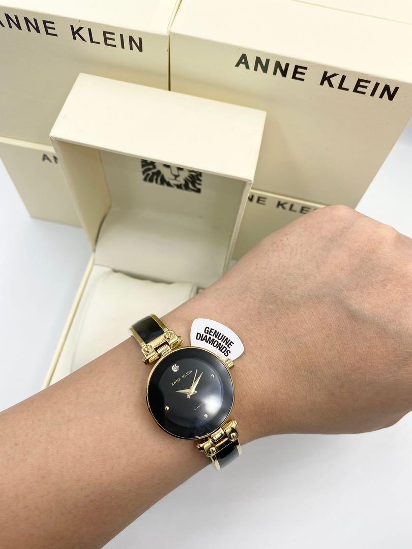 Anne Klein AK/1980BKGB, Women's Fashion, Watches & Accessories, Watches ...