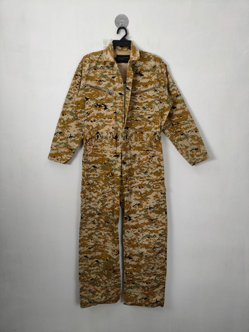 Auto Bi Evolution military digital camo Japan Coverall vintage #3857 ...