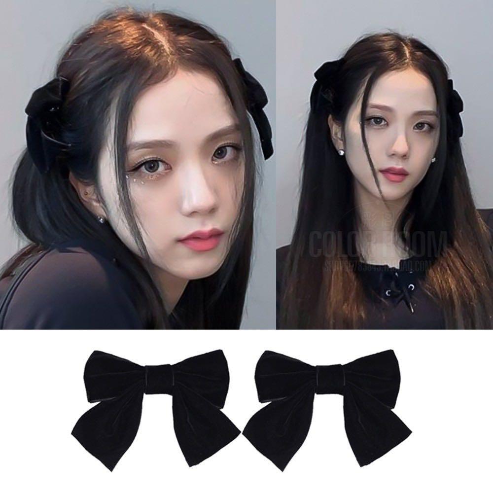 [BLACKPINK] JISOO RIBBON HAIR PIN, Hobbies & Toys, Memorabilia ...