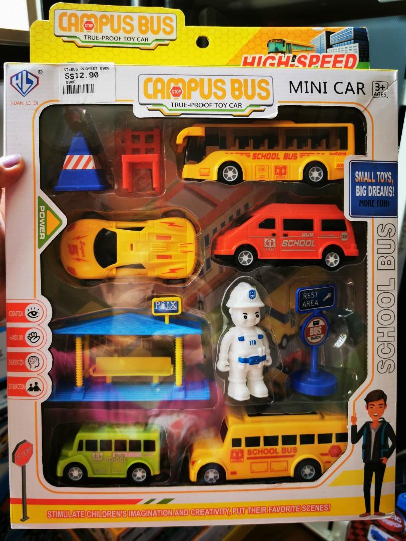 Campus bus, Hobbies & Toys, Toys & Games on Carousell