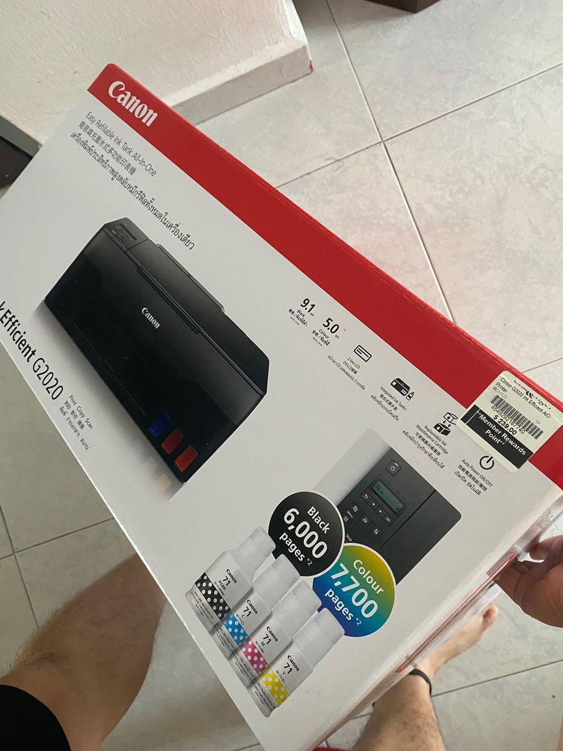 Canon PIXMA G2020 Printer All-in-one, Computers & Tech, Printers ...